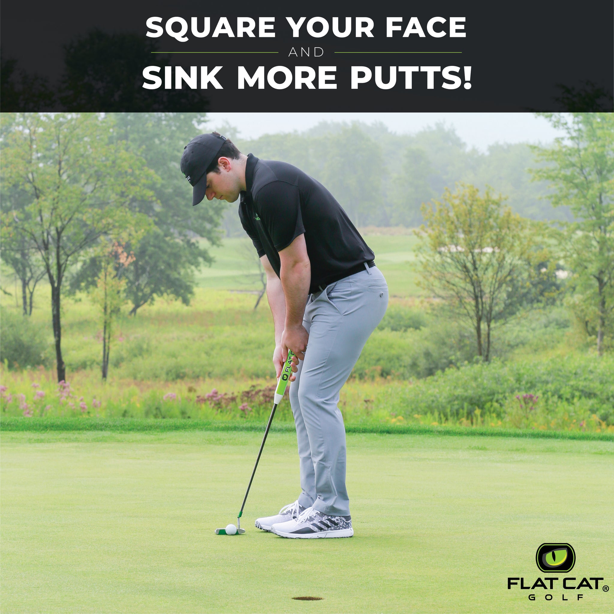 FLAT CAT ORIGINAL PUTTER GRIP - FLAT CAT® Golf