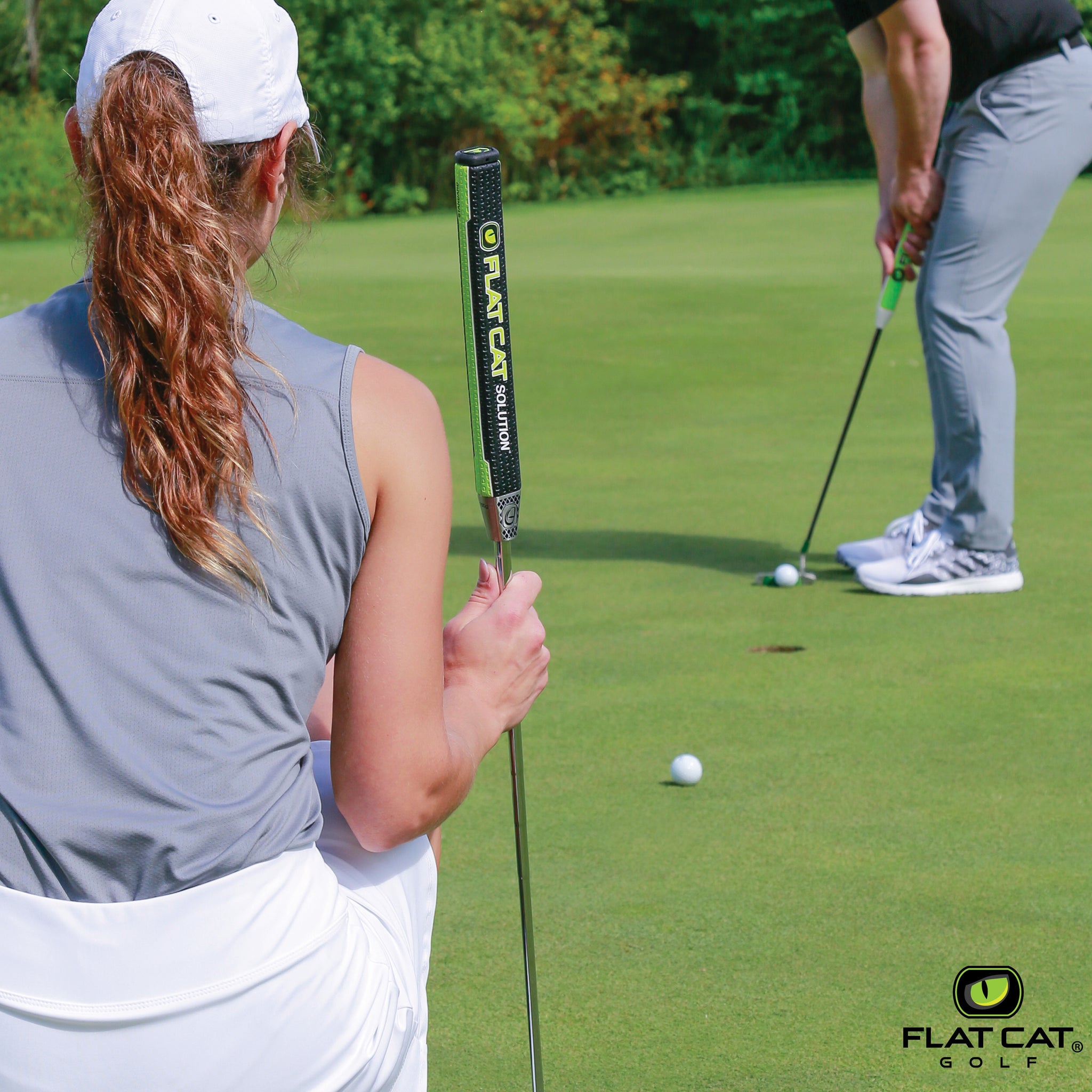 FLAT CAT SOLUTION PUTTER GRIP - FLAT CAT® Golf